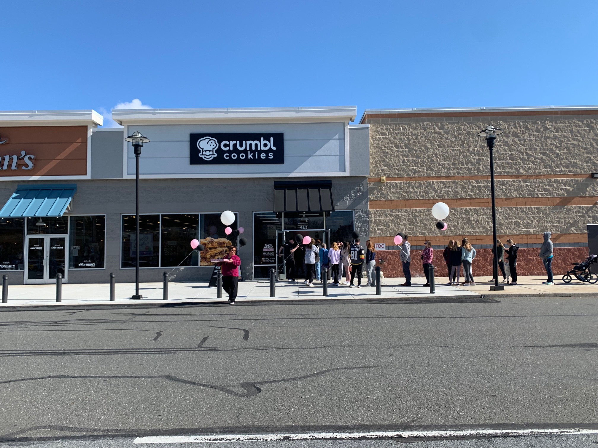 Crumbl Cookies has its Grand Opening at Broadcasting Square ...